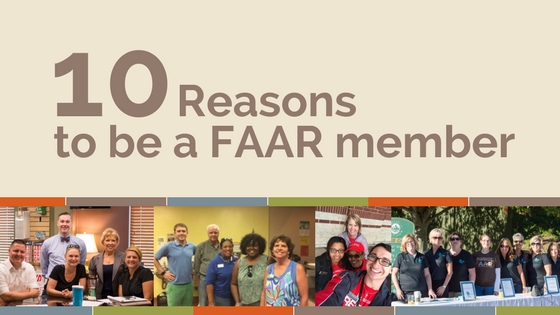 10 Reasons to be a FAAR member - Fredericksburg Area Association of ...