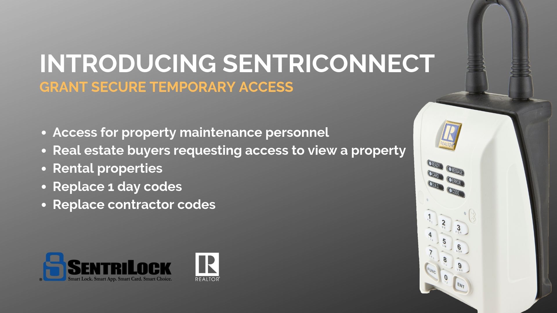 Sentriconnect® allows REALTORS® to grant secure temporary access ...