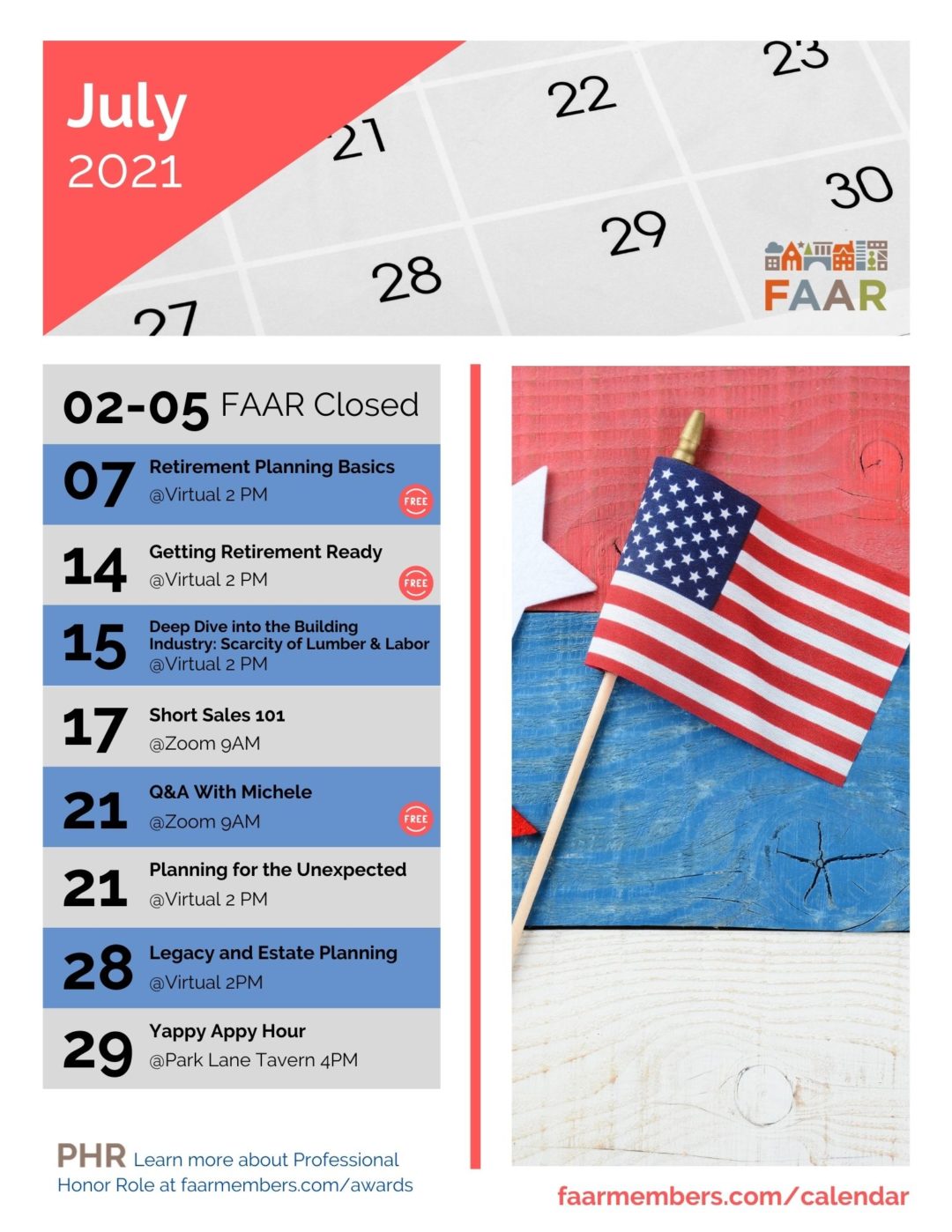 FAAR Flyers - Fredericksburg Area Association of Realtors - FAAR