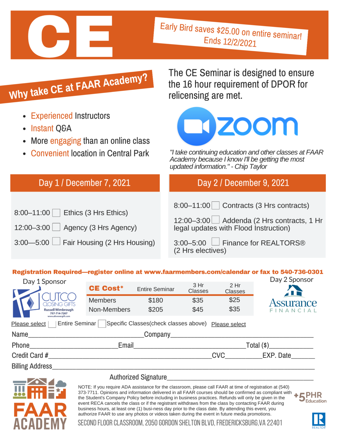 FAAR Flyers - Fredericksburg Area Association of Realtors - FAAR