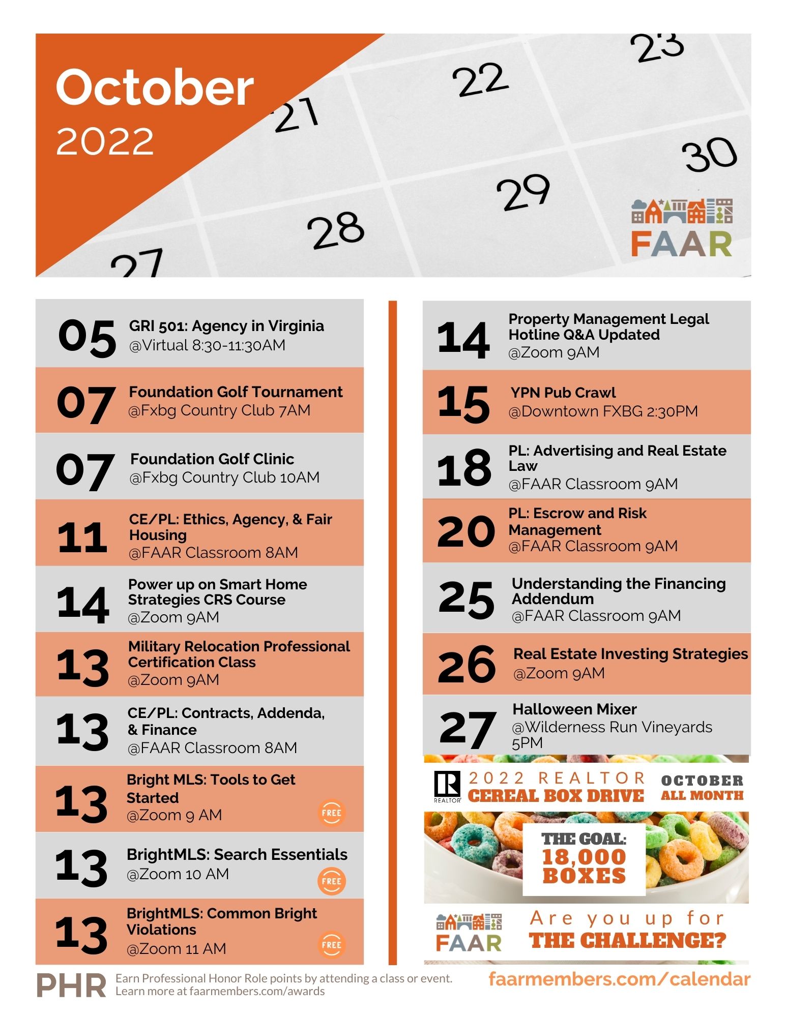 FAAR Flyers - Fredericksburg Area Association of Realtors - FAAR